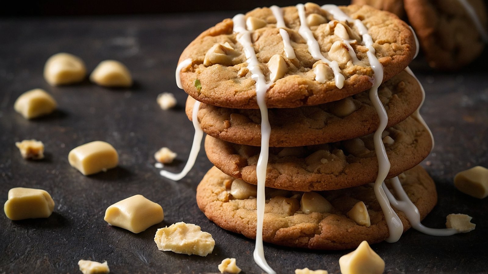 White chocolate macadamia nut cookies – Baking harmony